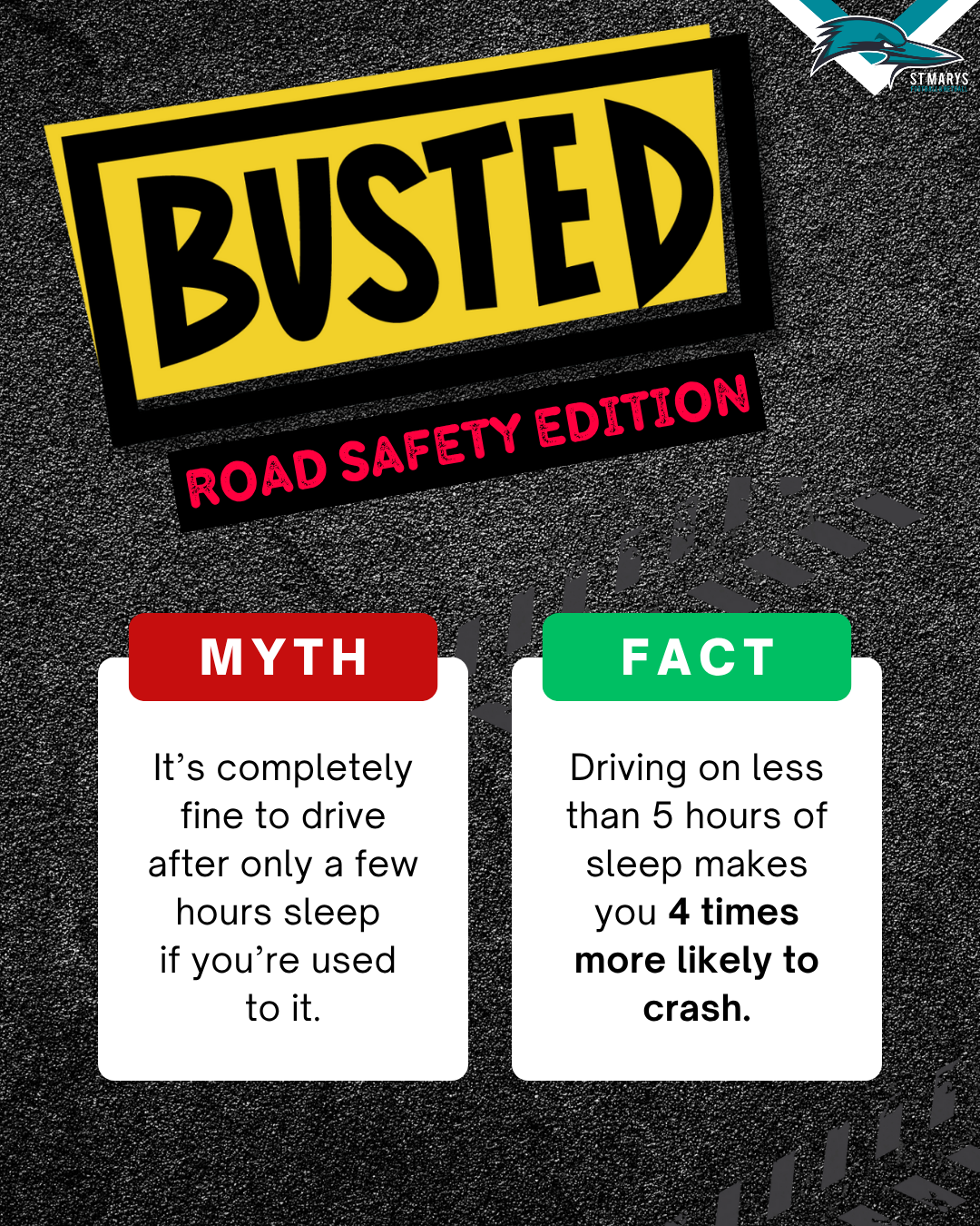 Busted: Our 2025 Road Safety Campaign – SMFNC